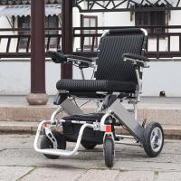 China Aluminum Handicapped Foldable Power Electric Wheelchair 6km/H for sale