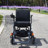 China Portable Folding Electric Wheelchair Lightweight  For Disabled for sale