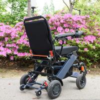 China Lightweight Lithium Battery Electric Foldable Wheelchair 6km/h for sale