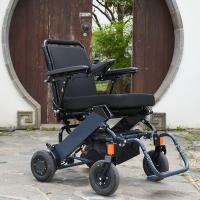 China 6km/H Lightweight Foldable Electric Wheelchair Aluminum for sale