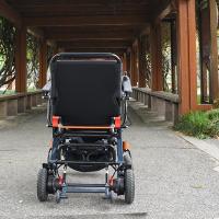 China 6km/H Lightweight Foldable Electric Wheelchair Aluminum for sale