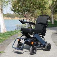 China Lithium Ion Battery Electric Wheelchair Lightweight Foldable for sale