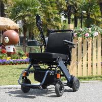 China Lithium Battery Aluminum Electric Wheelchair 6km/Hr for sale