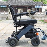 China Electric Lithium Battery Motorized Power Wheelchair Aluminum Alloy for sale