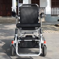 China 6km/H Lithium Battery Foldable Electric Wheelchair For Disabled for sale