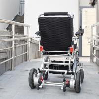 China 6km/H Lithium Battery Foldable Electric Wheelchair For Disabled for sale
