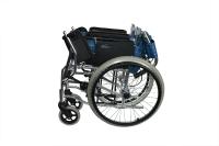 China X Frame folding Nylon 125KG Economy Manual Wheelchair for sale
