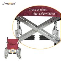 China X Frame Folding OEM 27.56lbs Lightweight Manual Wheelchair for sale