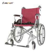 China Folding Aluminum Elderly CE Lightweight Manual Wheelchair for sale