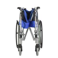 China Manual Foldable Aluminium Lightweight Transport Wheelchair for sale