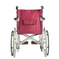 China OEM 100KG Load Folding Light Weight Manual Wheelchair for sale