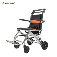 China Attendant Lightweight Manual Wheelchair With Foldable Backrest for sale