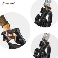 China Manual Foldable Portable Lightweight Transport Wheelchair 100KG Load for sale