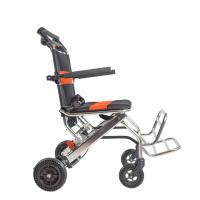China 100KG Aluminium Manual Foldable Wheelchair Oxidized for sale
