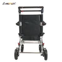 China Linkage Brake 100KG Manual Foldable Wheelchair Aluminium for sale