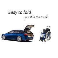 China Portable 820mm 100kg Lightweight Sport Wheelchair for sale