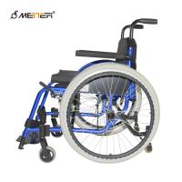 China Folding Aluminum ISO13485 Lightweight Sport Wheelchair for sale