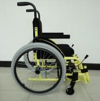China Adjustable Aluminum Alloy 100kg  Lightweight Children Wheelchair for sale