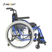 China Aluminum Alloy ISO13485 Lightweight Children Wheelchair for sale