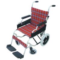 China Aluminum Alloy Foldable 275.58lbs Manual Children Wheelchair for sale
