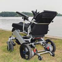 China Aluminum Alloy ISO13485 Compact Motorized Wheelchair for sale