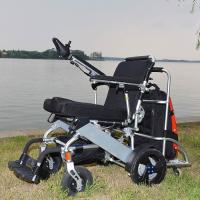 China Manual Mag Wheels Brushless 18KM Multifunction Foldable Electric Wheelchair for sale