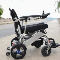 China 36km Multifunction Foldable Electric Wheelchair for sale