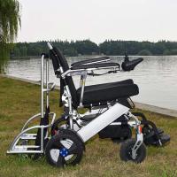 China Manual Mag Wheels Brushless 18KM Multifunction Foldable Electric Wheelchair for sale