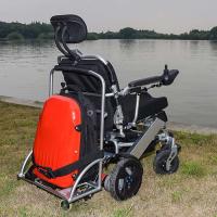 China Aluminum Alloy ISO13485 Compact Motorized Wheelchair for sale