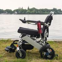 China Aluminum Alloy ISO13485 Compact Motorized Wheelchair for sale