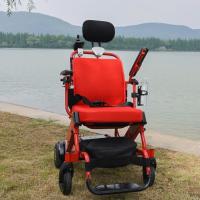 China 100KG Lightweight Foldable Electric Wheelchair for sale