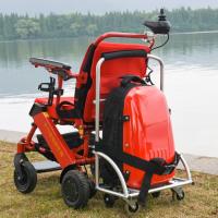 China Lightweight Foldable Lithium Battery Electric Wheelchair With Brushless Motor for sale