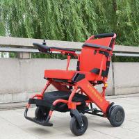 China 100KG Lightweight Foldable Electric Wheelchair for sale