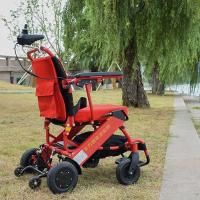 China 100KG Lightweight Foldable Electric Wheelchair for sale