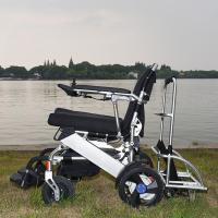 China 36km Lithium Multifunction Foldable Electric Wheelchair for sale