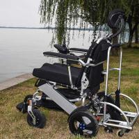 China 47.40lbs Multifunction Foldable Electric Wheelchair for sale