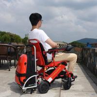 China Li-Ion Battery 100KG Classic Foldable Electric Wheelchair for sale