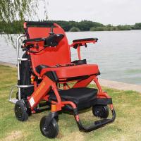 China 30KM Classic Foldable Electric Wheelchair for sale