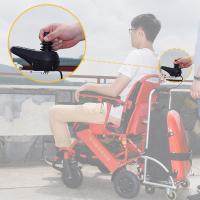 China Motorized Folding Outdoors Electric Wheelchair For Disabled People for sale