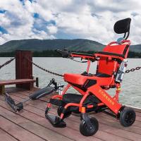 China Li-Ion Battery 100KG Classic Foldable Electric Wheelchair for sale