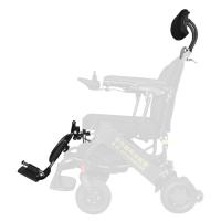 China 24V 8AH Aluminum Alloy Classic Foldable Electric Wheelchair With Four Color Optional for sale