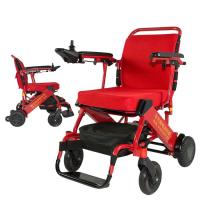 China Medical Equipment Light Weight Classic Foldable Electric Wheelchair for sale