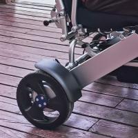 China Disabled ISO13485 36km Multifunction Foldable Electric Wheelchair for sale