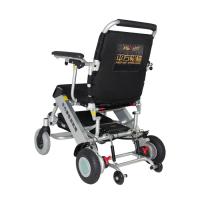 China Hot Sale Aluminium Light And Foldable Power Mobility Lithium Battery Electric Wheelchair for sale