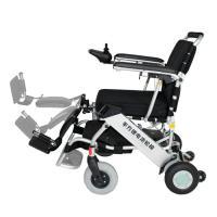 China Lithium Battery 18KG Classic Foldable Electric Wheelchair For Elderly for sale