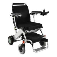 China Brush Motor Light Foldable Electric Wheelchair  For Airport Travelling for sale