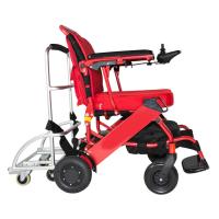 China Portable Light Weight Handicapped Folding Electric Power Wheelchair for sale