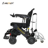 China Aluminium Disabled 8Ah Classic Foldable Electric Wheelchair for sale
