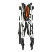 China Aluminium Alloy ISO13485 Foldable Manual Wheelchair for sale