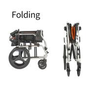 China Linkage Brake OEM 27.56lbs Drive Manual Wheelchair for sale